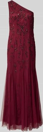 Adrianna Papell Regular Fit Abendkleid mit Ziersteinbesatz