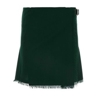 Burberry Gonna - - Skirts - Damen - Gr&uuml;n - 2XS