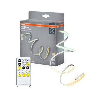 Osram FLEX COB 5M LED-Streifen TW RC, gelb, 30W, 1700lm, warm- bis kaltweiß steuerbar, COB-Technologie, homogene Lichtverteilung, mit Fernbedienung, lange L