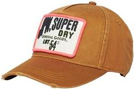 Superdry Graphic Trucker Cap, Denim Co Tobacco Brown, Taille Unique Femme