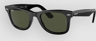 Ray-Ban Wayfarer Black Sonnenbrille green