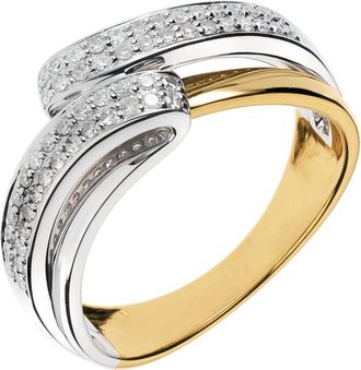 Edenly Ring Serenity Gelbgold - 56 Diamanten - 0.28 Karat