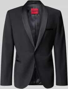 HUGO BOSS Regular Fit Sakko aus Wolle mit Schalkragen