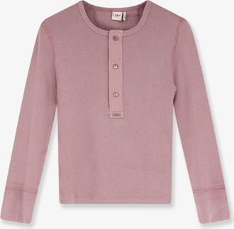 Chlo&eacute; Ribbed cotton t-shirt - CHLOE - gender_Woman