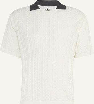 adidas Originals Adidas Originals Fussballtrikot, Zopfmuster weiss