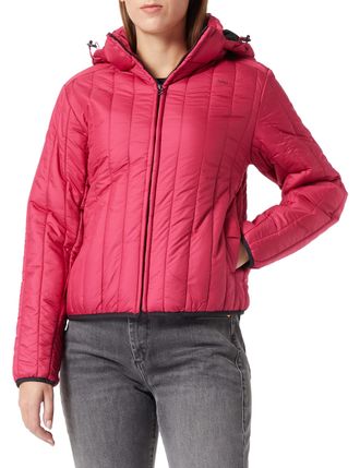 G-Star RAW Damen Meefic Vertical Quilted Jacke, Rot (cerise D22241-B958-D305), L