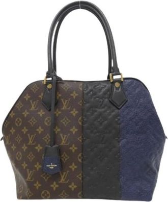 Louis Vuitton Sac bandouli&egrave;re Pre-owned en toile enduite Monogram Blocks- cuir de ch&egrave;vre et cuir de veau - Femme - Pre-owned - Multicolore - Taille: ONE Size