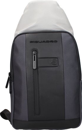 Piquadro Sacs &Agrave; Dos Et Besaces Vert Evolution Project Hommes Tissu Gris/Noir