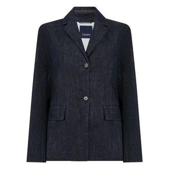 Max Mara Femme, Vestes, Bleu, Taille: 40 FR Blazers