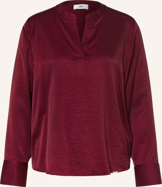 Cinque Cinque Blusenshirt Citaubo Aus Satin rot