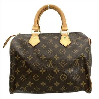 Louis Vuitton Sac &agrave; main vintage Louis Vuitton en toile Monogram pr&eacute;-poss&eacute;d&eacute; - Femme - Pre-owned - Brun - Taille: ONE Size