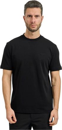 HUGO BOSS Homme, Tops, Noir, Taille: XL T-shirt Interlock