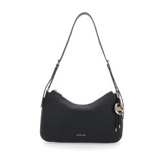 Michael Kors Femme, Sacs, Noir, Taille: ONE Size Nolita Medium Pebbled Leather Shoulder Bag