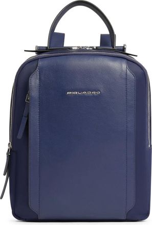 Piquadro Femme, Sacs, Bleu, Taille: ONE Size Backpack for iPad