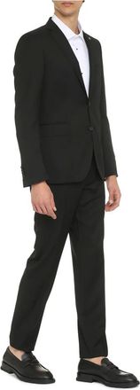 Tagliatore Homme, Costumes, Noir, Taille: M Costume deux pi&egrave;ces coupe slim