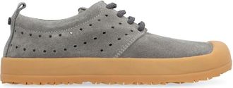 Volta Wildleder Sneakers mit Gummikappe - - Shoes - unisex - Grau - 45 EU