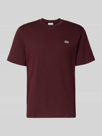 Lacoste Regular Fit T-Shirt aus reiner Baumwolle