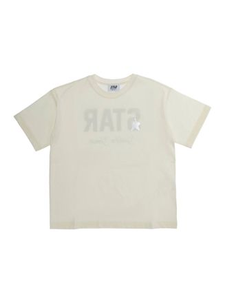 Golden Goose Star-Print Cotton T-Shirt - White