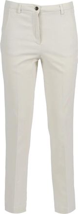 BRIGLIA 1949 Homme, Pantalons, Blanc, Taille: M Slim-fit Pantalons