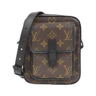 Louis Vuitton Pre-owned Christopher Monogram Macassar Umh&auml;ngetasche - - Pre-owned - Herren - Braun - ONE SIZE