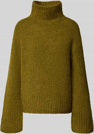 Selected Relaxed Fit Rollkragenpullover aus Alpaka-Mix Modell GABRIELLA