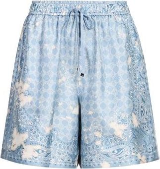 Amiri Bermuda imprim&eacute; en soie