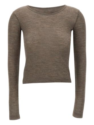 Maison Margiela Oberteil aus Wolle - Braun