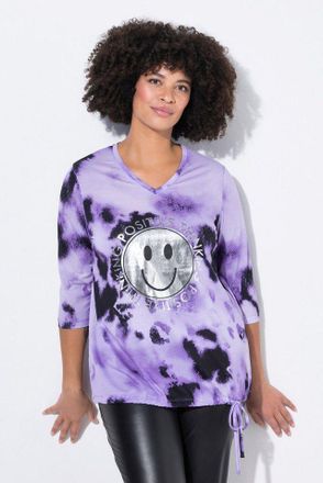 Angel Of Style T-Shirt T-Shirt Regular Fit gl&auml;nzender Smiley