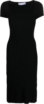 Proenza Schouler Femme, Robes, Noir, Taille: 42 FR Abito Midi Dress