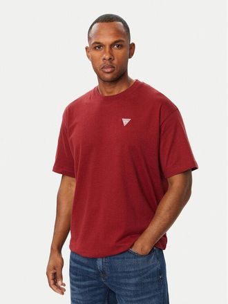 Guess T-Shirt M4YI46K 8FQ4 Rot Oversize