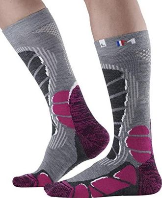 Monnet Femme Trek Extra Light Chaussettes, Rose, 39 EU