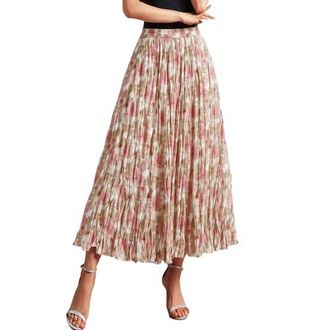 Generic Jupe Longue Hiver 2025 Sequin Rouge Personne Soie sous Camel Automne Chino Etoile Steampunk Droites Espagnole Boule Cerises Suedine Accordéon Electriq