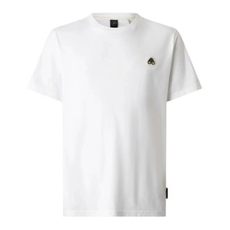 Moose Knuckles Crescent T-Shirt - - Tops - Herren - Wei&szlig; - 2XL