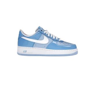 Nike Homme, Chaussures, Bleu, Taille: 42 1/2 EU Air Force 1 Low LV8 Bleu Blanc