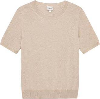 Birgitte Herskind Femme, Pulls, Beige, Taille: 40 FR Thora Knit T-shirt