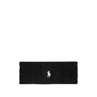 Ralph Lauren Zopfmuster-Stirnband - - Accessories - Damen - Schwarzk - ONE SIZE
