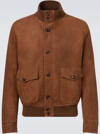 Slowear Veste bomber en daim