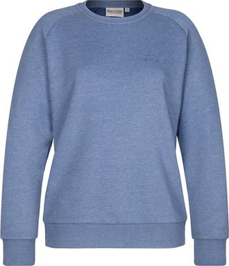Naketano Damen Sweatshirt Big Krokettenhorst Oversize, Farbe:Blue Melange, Gr&ouml;&szlig;e:XS
