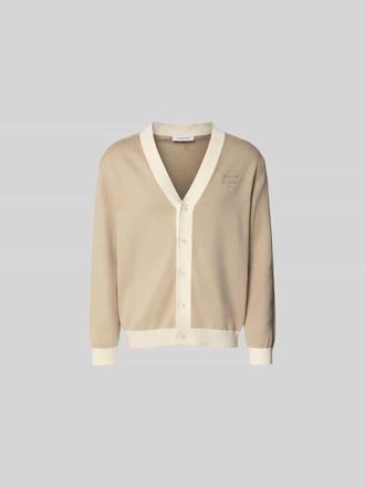 Maison Kitsun&eacute; Cardigan aus reiner Baumwolle