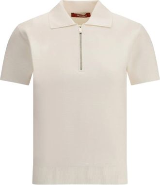 Max Mara polo côtelé Teti à fermeture zippée - Tons neutres