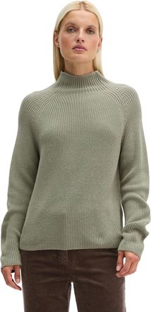 Marc O'Polo Strickpullover MARC OPOLO aus Organic Cotton, Damen, Gr. XXL, gr&uuml;n (smooth sage), Obermaterial: 100% Baumwolle, unifarben, Pullover Strickpullover, To
