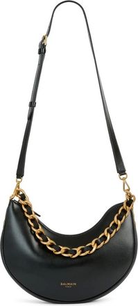 Balmain Femme, Sacs, Noir, Taille: ONE Size 1945 Soft Moon Bag