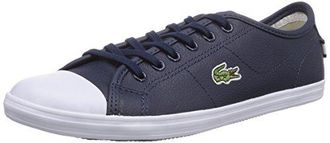 Lacoste Femme Ziane Sneaker CLS2 Baskets Basses, Bleu-Blau (DK BLU/DK BLU DB4), 35.5 EU