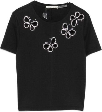Alice & Olivia Alice + Olivia T-shirt d&eacute;coup&eacute; Cindy