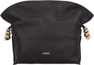 Loewe Mini Sac Flamenco Coil - Femme - Sacs - Noir - Taille: ONE Size