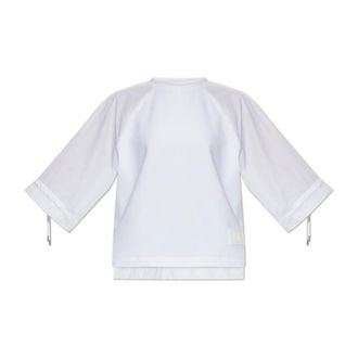 Max Mara Femme, Blouses et Chemises, Blanc, Taille: 42 FR West Top