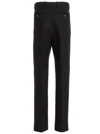Gucci Mens Gray Wool Dress Pants