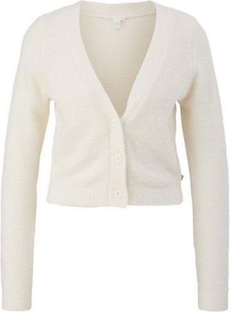 QS by s.Oliver Cardigan Strickjacke Strickjacke im Cropped-Schnitt