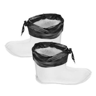 Frcolor Doublures de Bottes de Pluie Unisexes Taille 42 Doublure Int&eacute;rieure en Coton &Eacute;pais et Pelucheux Chaussettes Thermiques Isolantes pour Bottes DHiver Ge