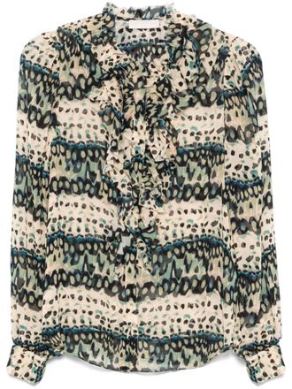 Ulla Johnson Clio Bluse - Nude